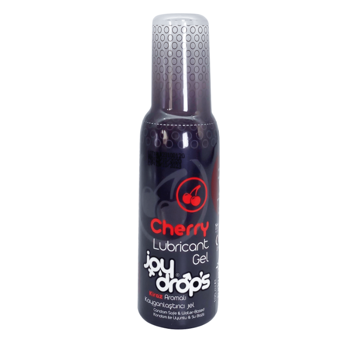 JOY DROPS CHERRY PERSONAL LUBRICANT GEL 100 ML | Rosh Medical Company